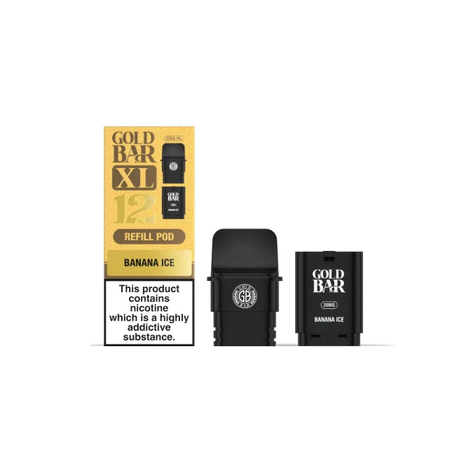 20mg Gold Bar XL Prefilled Replacement Pods – Pencig